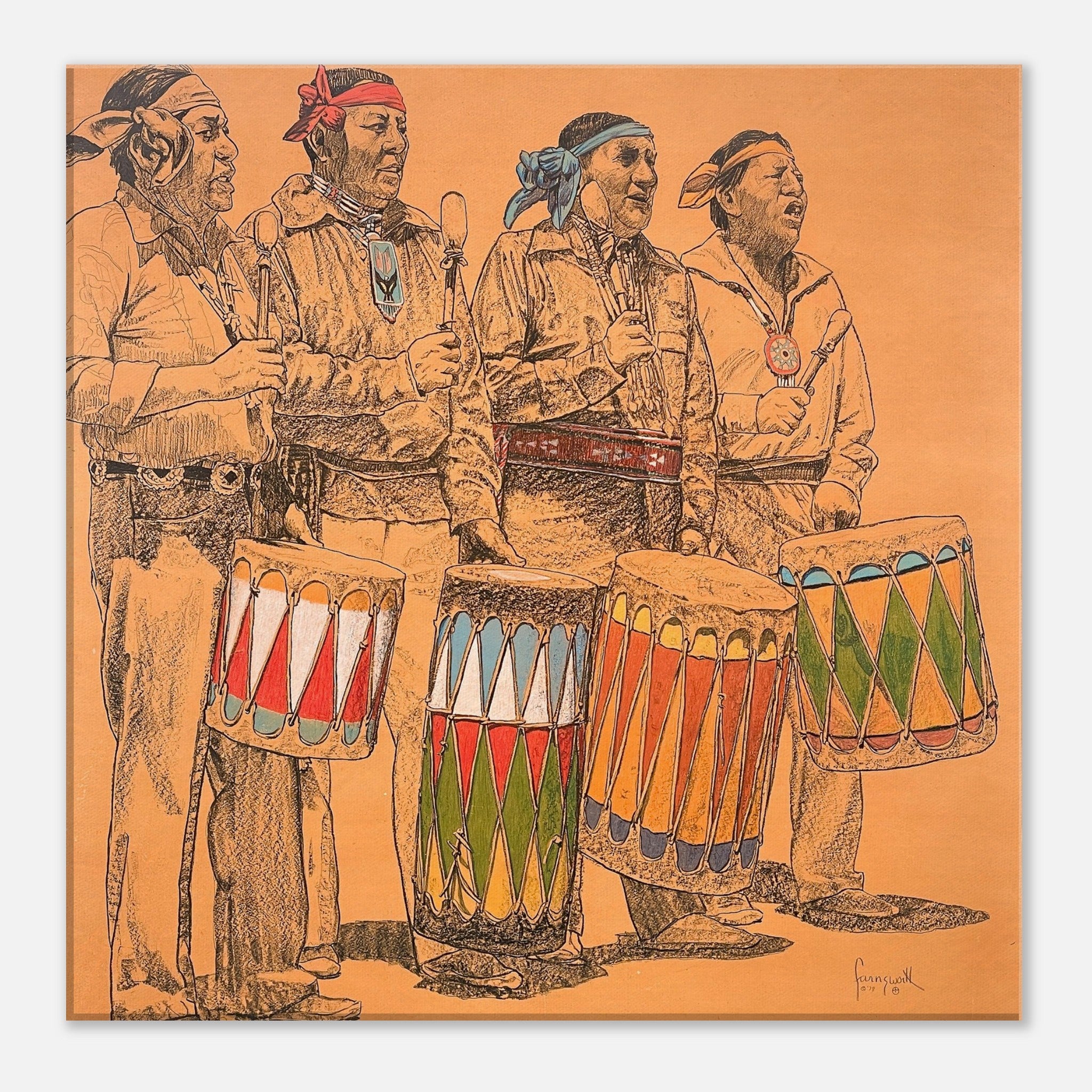 NATIVE DRUMMERS