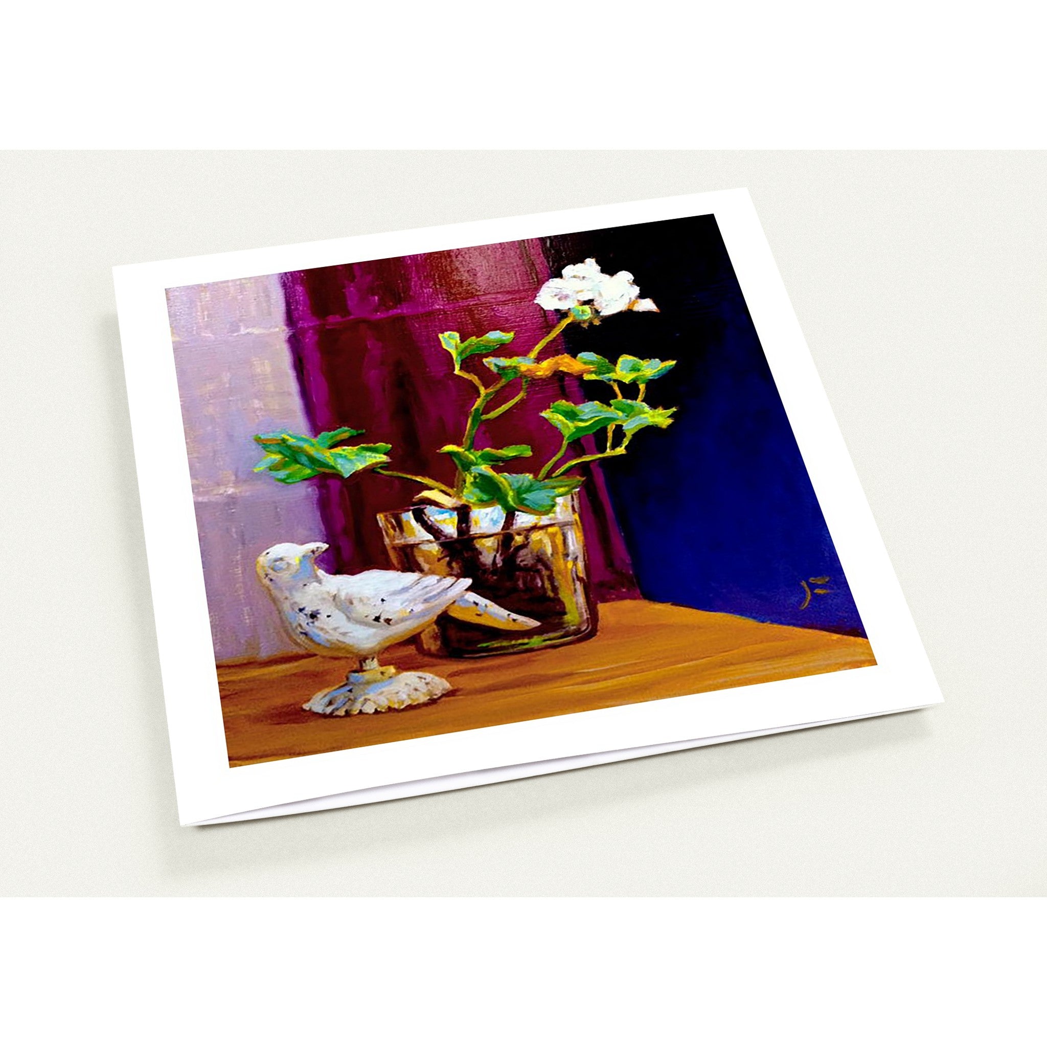 WHITE GERANIUM, IRON BIRD